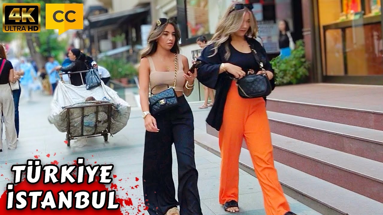 4 Hours Walking Tour In All Of The Istanbul Türkiye 🇹🇷 Walk with Me ...