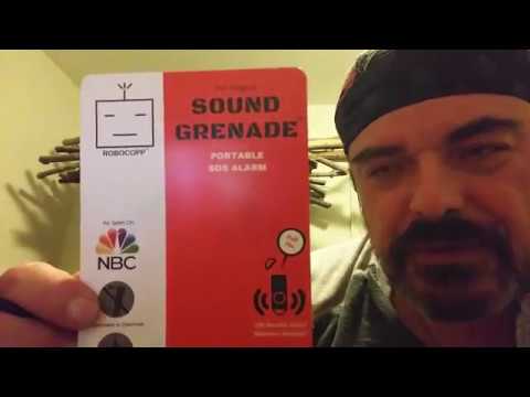 Sound Grenade by RoboCop. Alarming new device for personal security ...
