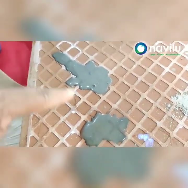 Demo of Superset from Latricete addon to cement slurry for laying of ...