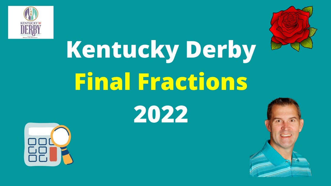Kentucky Derby Contenders 2022 Final Fractions Theory - YouTube