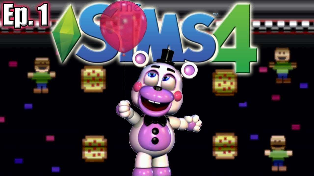 The Sims 4 - Freddy Fazbear's Pizzeria Simulator - Ep 1 (Create A Sim ...