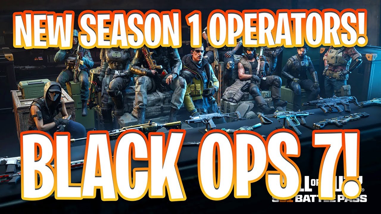 new OPERATORS in BLACK OPS 7 SEASON 1! - YouTube