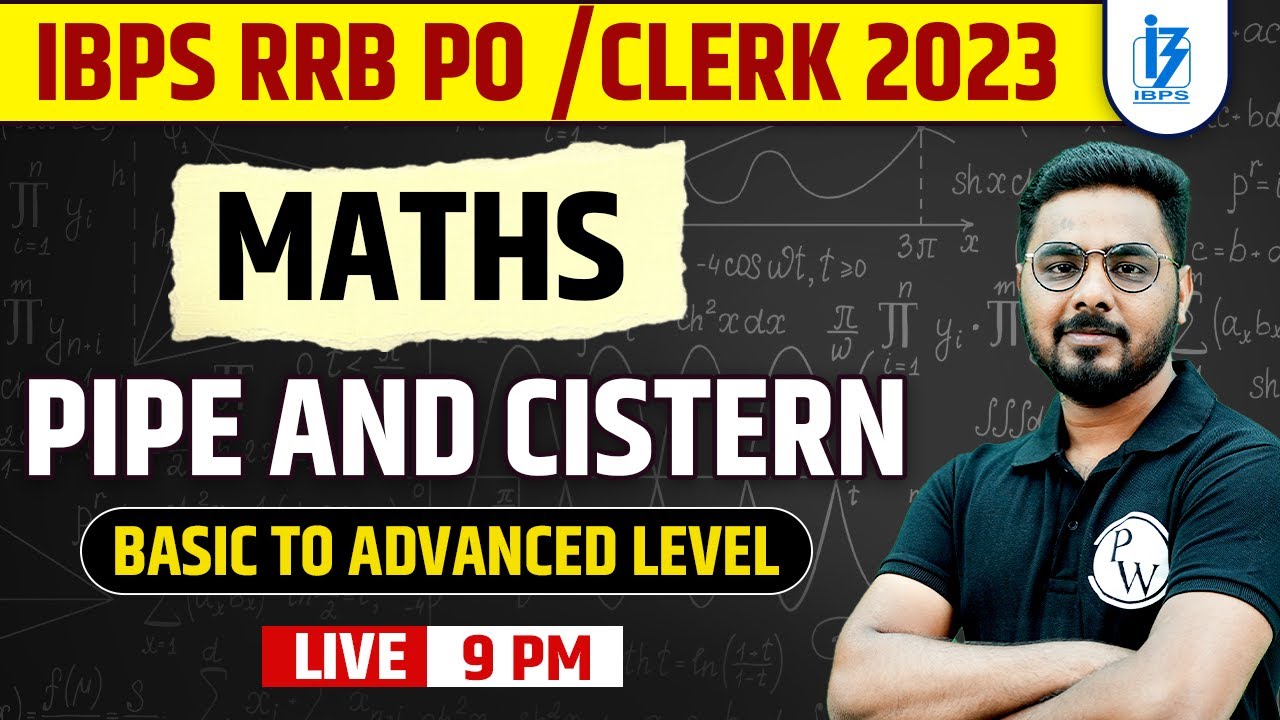 Pipe and Cistern - Questions, Tricks, Concepts, and Methods | IBPS RRB ...