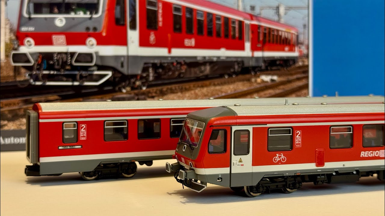 Unboxing Automotor VT628 InterRegional Călători by Trains-Addicted.ro # ...