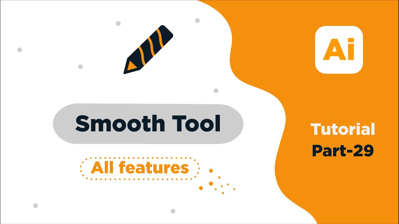Smooth Tool | Adobe Illustrator | part-29 - YouTube