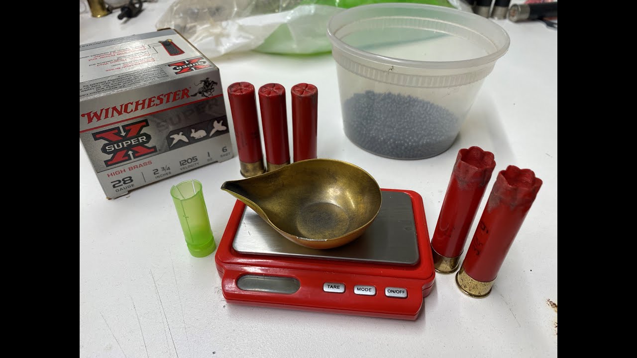 28 Gauge Reloading, Winchester AA-HS Hulls, 2 3/4" 1oz Lead Load. Bird ...