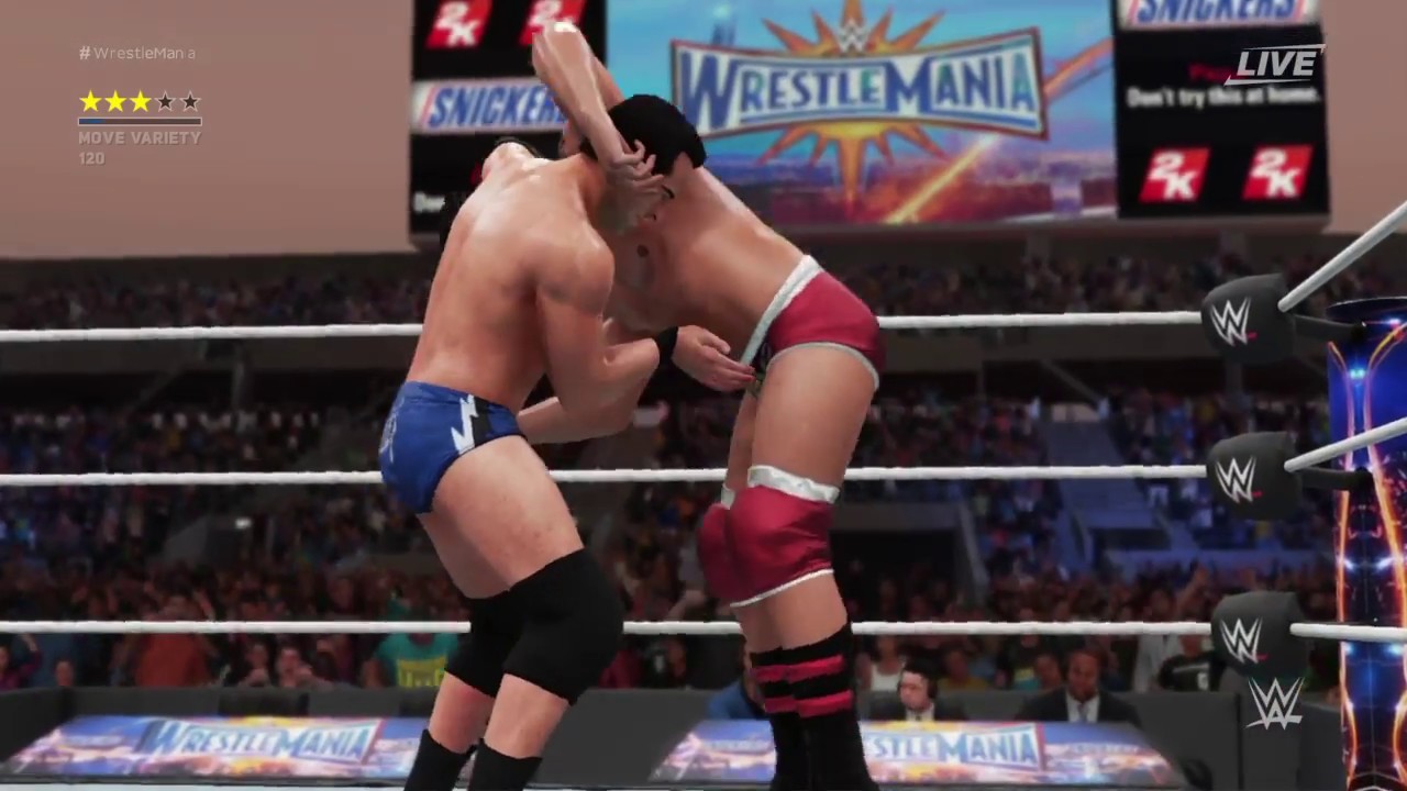 WWE 2k18 - Roderick Strong vs. Tye Dillinger - YouTube