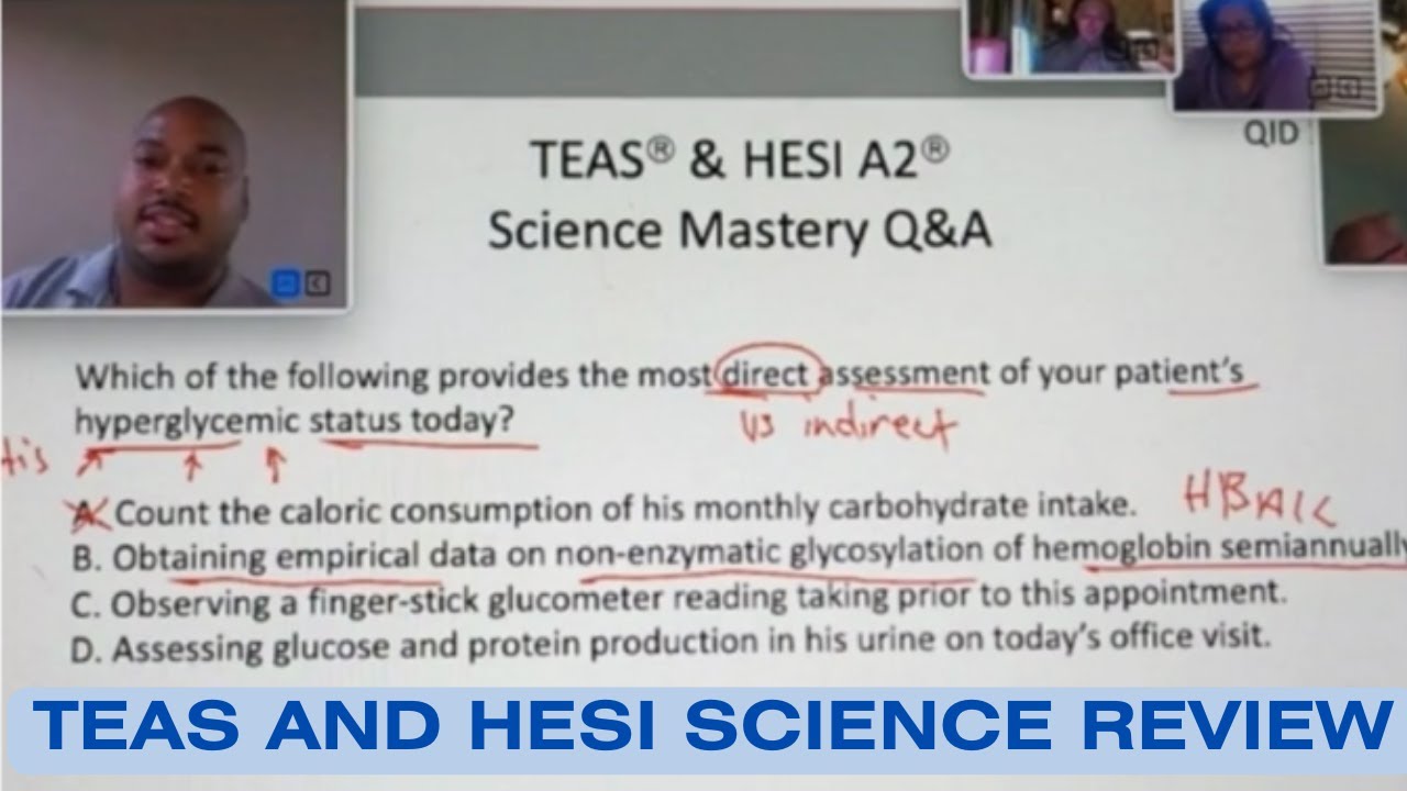 TEAS Practice Question: TEAS Science with Dr. Adkins - YouTube