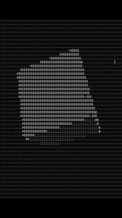 spinning cube ascii art #shorts #shortfeed #cprogramming - YouTube