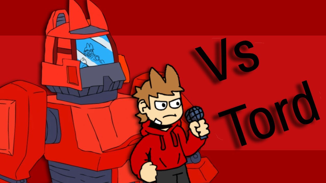 Vs Tord And Giant Robot | Friday Night Funkin Mod - YouTube