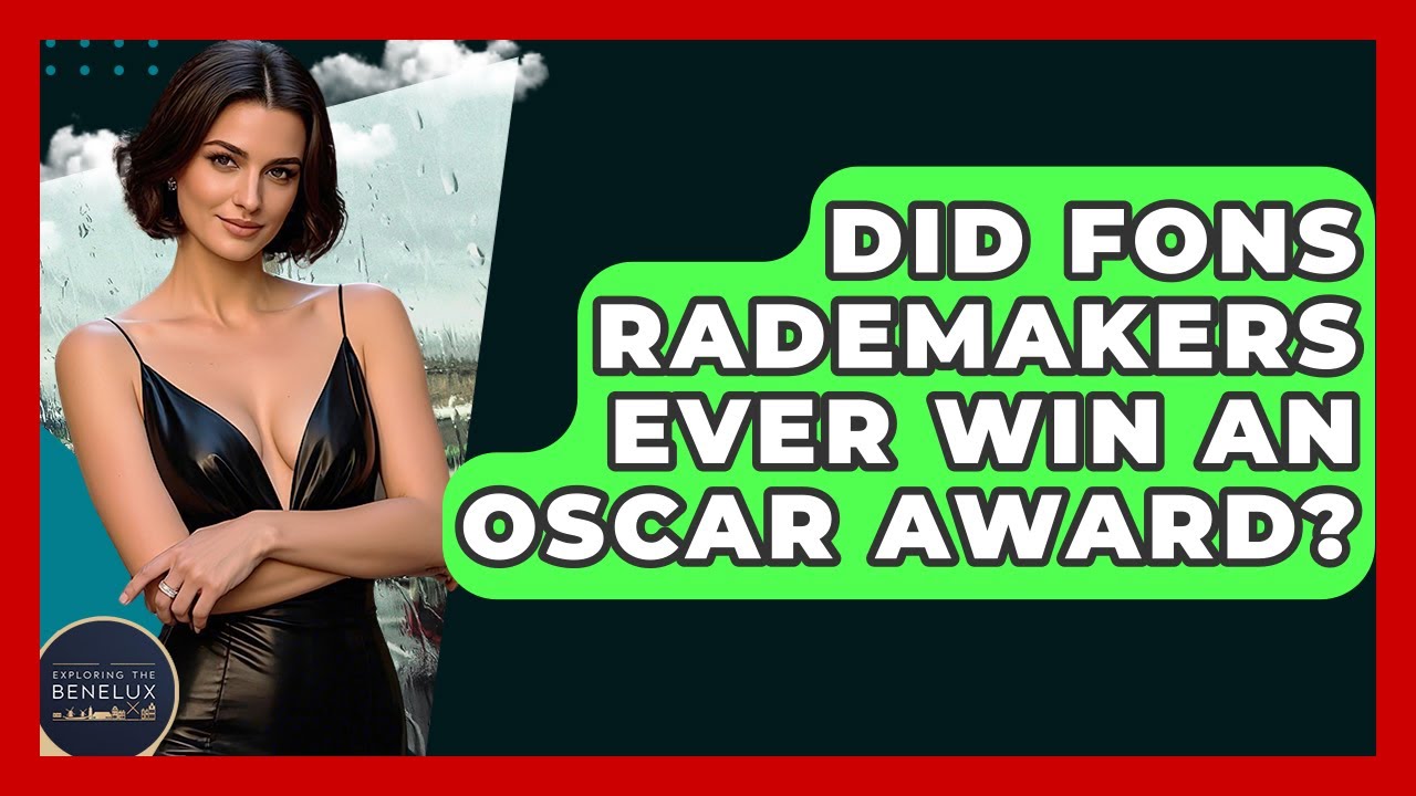 Did Fons Rademakers Ever Win An Oscar Award? - Exploring The Benelux ...