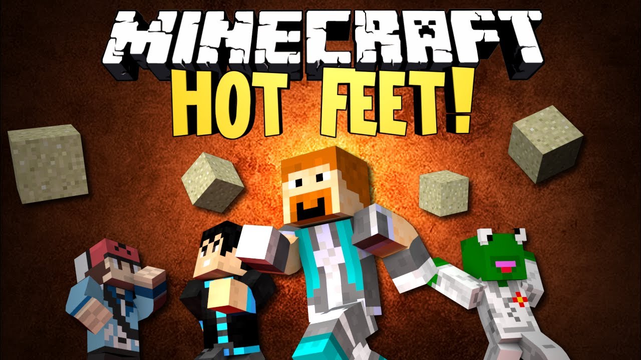 Minecraft Mini-Game: Hot Feet! - with Kermit, FamousFilms and Vasehh ...