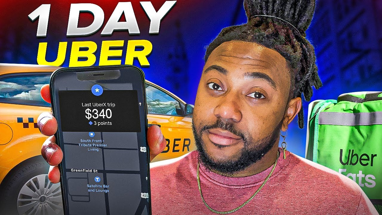 First day trying UBER Side Hustle and this is what I earned $ - YouTube