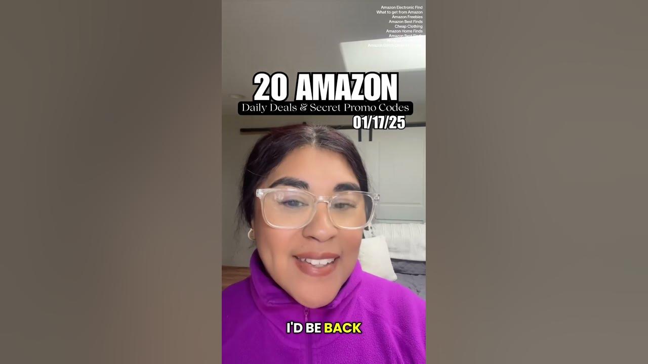 Amazon DAILY Deals &’ Secret Hidden Promo Codes for January 17th - YouTube