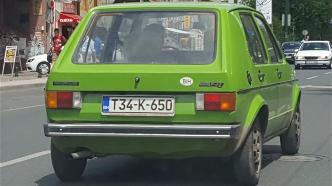 VW TAS TVORNICA AUTOMOBILA SARAJEVO GOLF 1 JL 1979 - YouTube