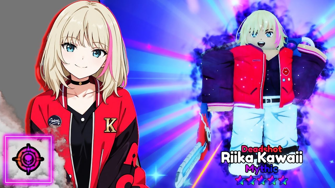 Roblox Anime Power Defense - Deadshot RIka Kawai Showcase - YouTube