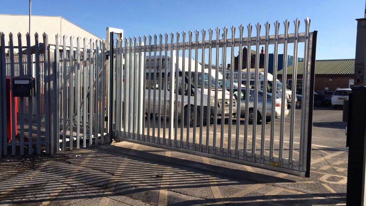 Horizontal Sliding Security Gate