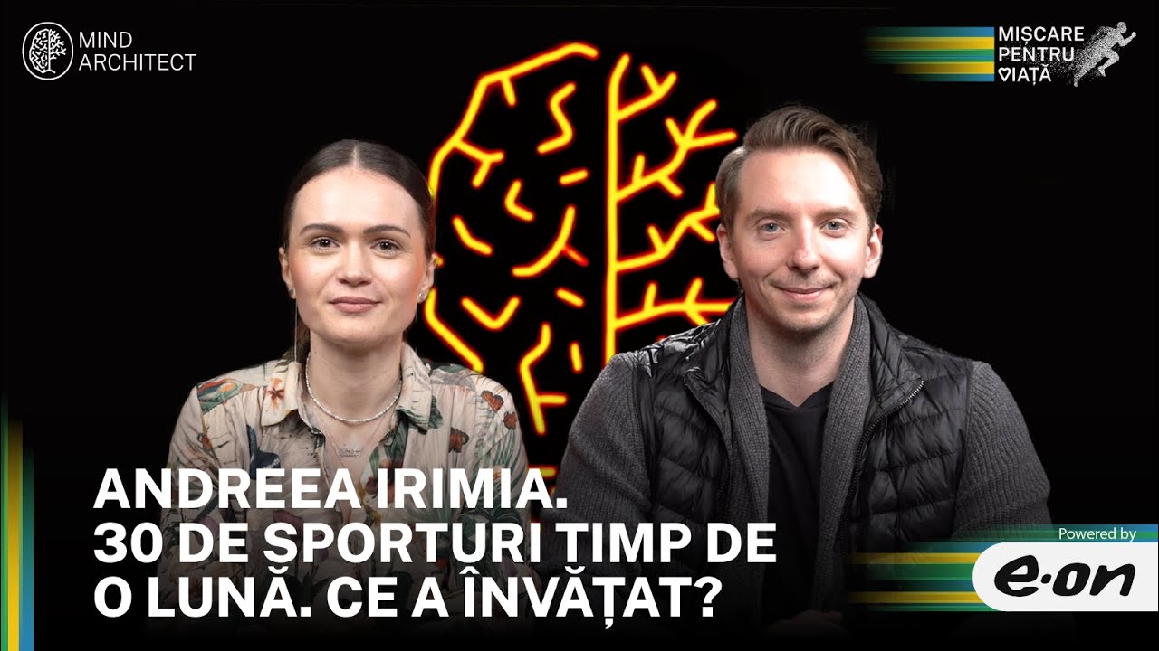 Andreea Irimia. Cum a scăpat de depresie, anxietate, burnout și 40 kg cu ajutorul mișcării - YouTube
