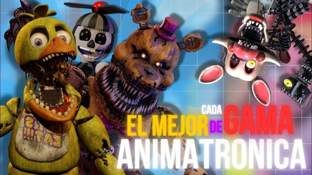 ¡EL ANIMATRÓNICO MÁS IMPORTANTE DE CADA GAMA ANIMATRÓNICA! LORE (Fnaf ...