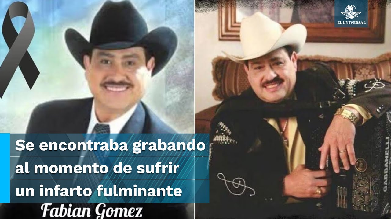Muere Fabián Gómez, intérprete de “Y cómo quieres que te quiera” - YouTube