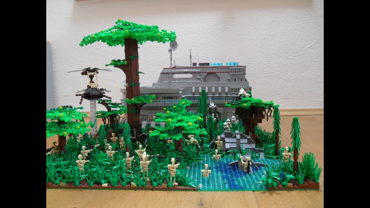 Lego Star Wars moc/Clone Base on Kashyyk (from Star Wars 3 or Star Wars ...