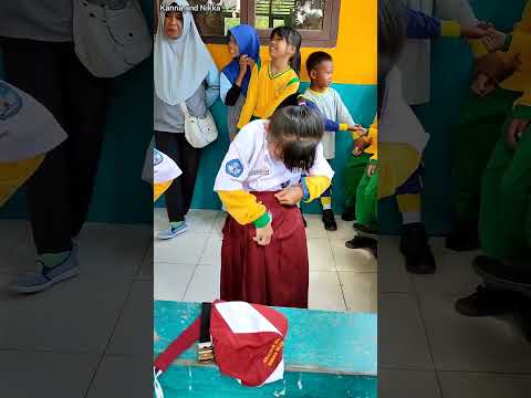 Lomba pakai baju seragam SD Part.2 Final #shorts