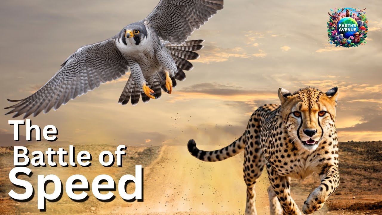 WHO is the FASTEST, Cheetah or Peregrine Falcon? - YouTube