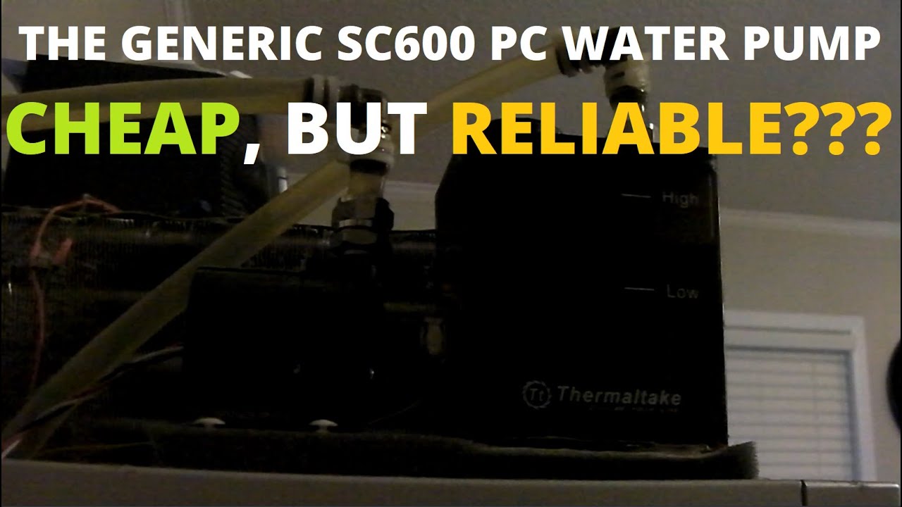 5 years of reliable service from the generic SC600 water pump - YouTube