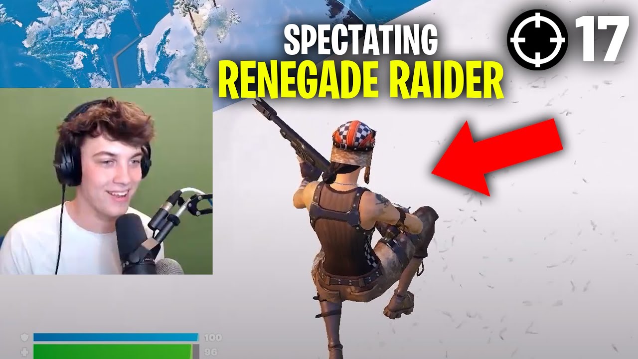 SPECTATING The Best RENEGADE RAIDER I've Ever Seen - YouTube