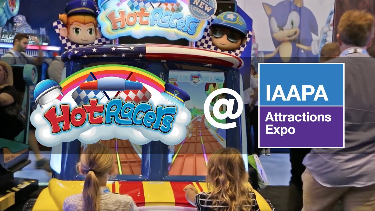 Hot Racers at IAAPA 2018 | Sega Amusements - YouTube