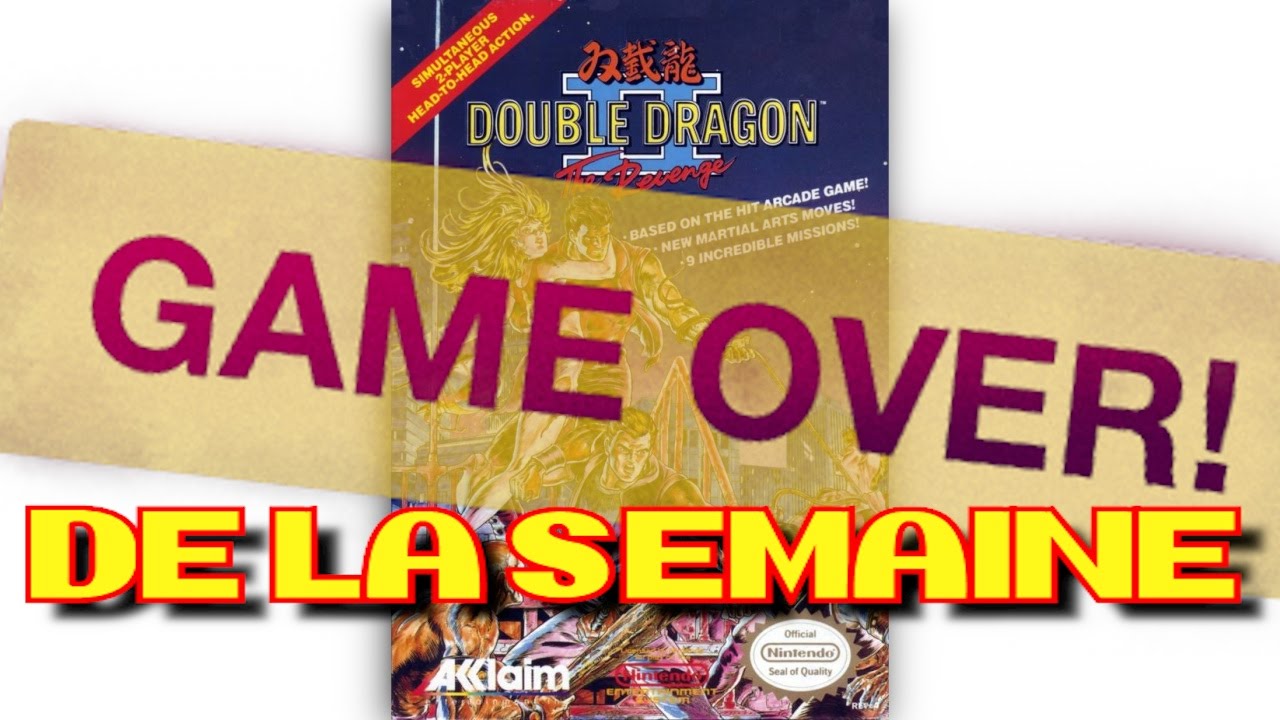 GAME OVER : Double Dragon II (NES) - YouTube