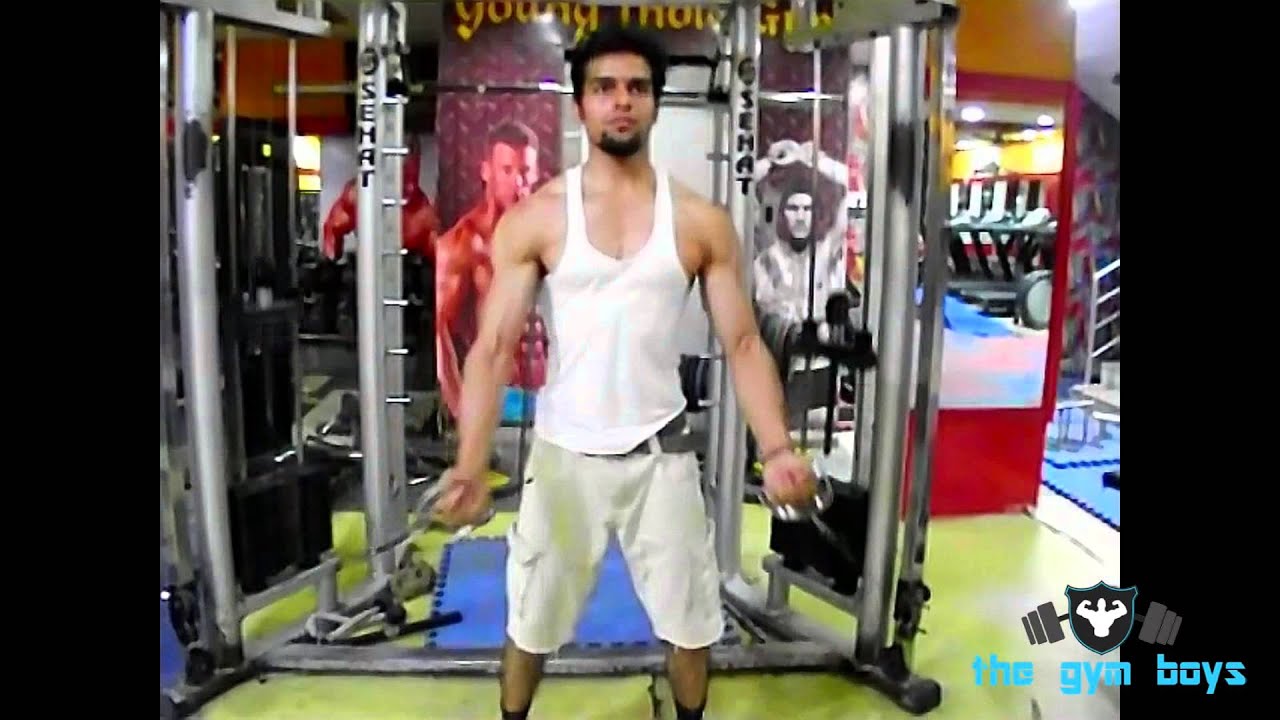 Cable Lower Chest Raise - YouTube