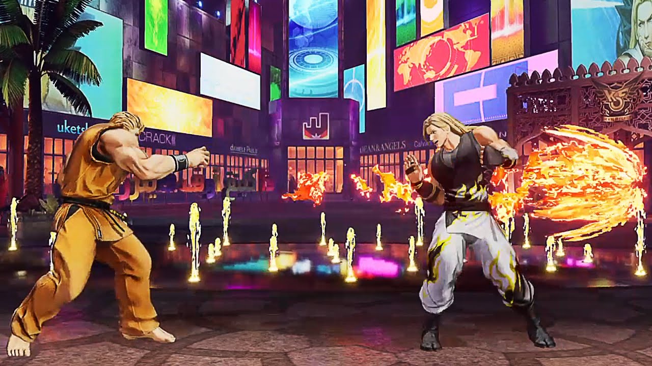 KOF XV: Andy - 6A Anti Projectiles ! - YouTube