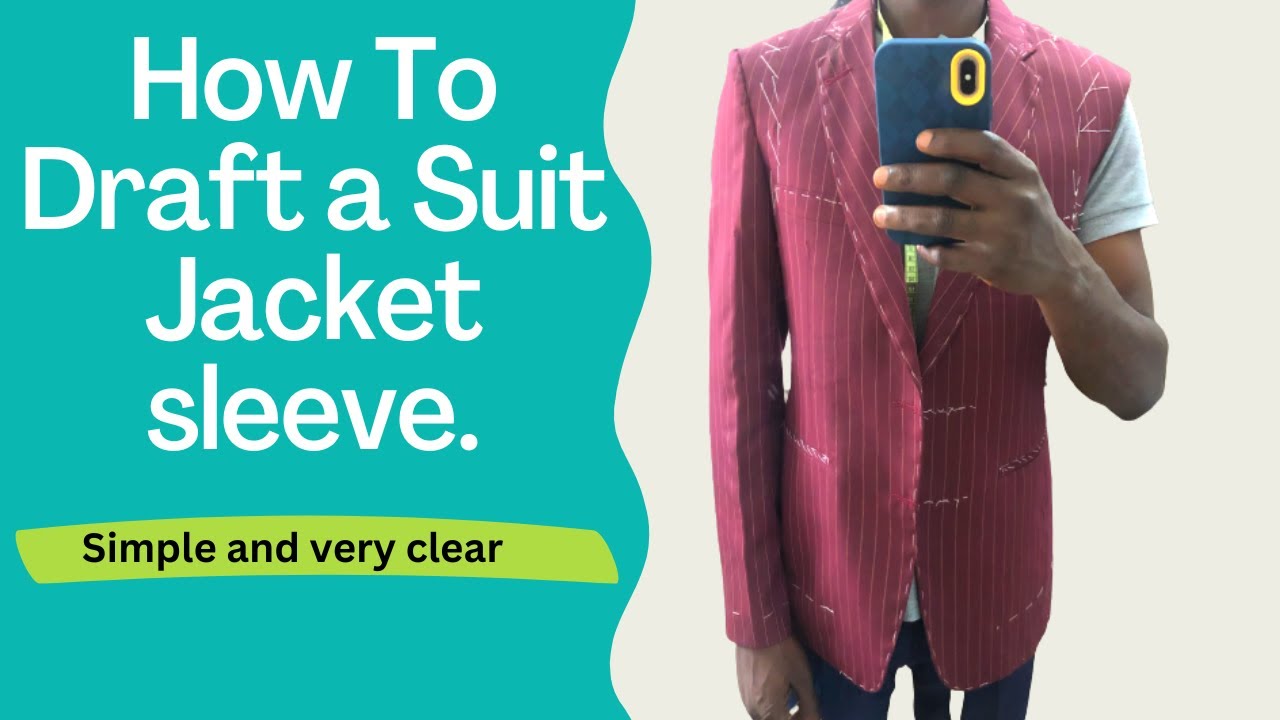 Master Your Suit Jacket Look: The Easiest Sleeve Drafting Method - YouTube