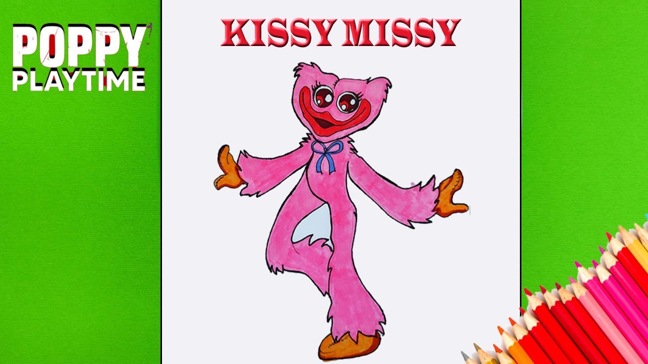 KISSY MISSY - How to Draw - Poppy Playtime - YouTube