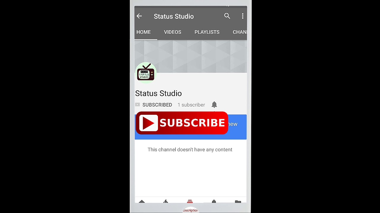 STATUS STUDIO | SUBSCRIBE CHANNEL - YouTube