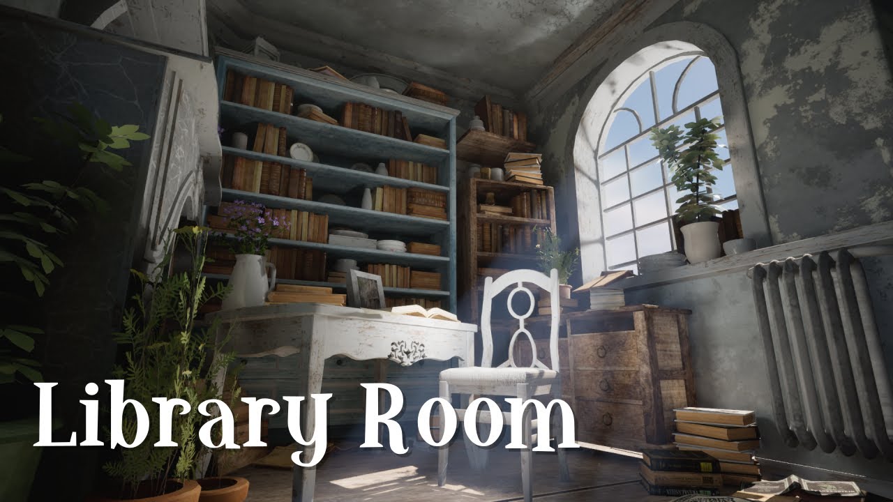 Library Room Scene | Unreal Engine - YouTube
