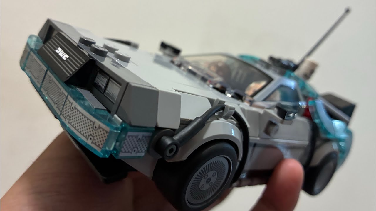 Lego 77256 Speed Champions: Time Machine from Back to the Future Review ...
