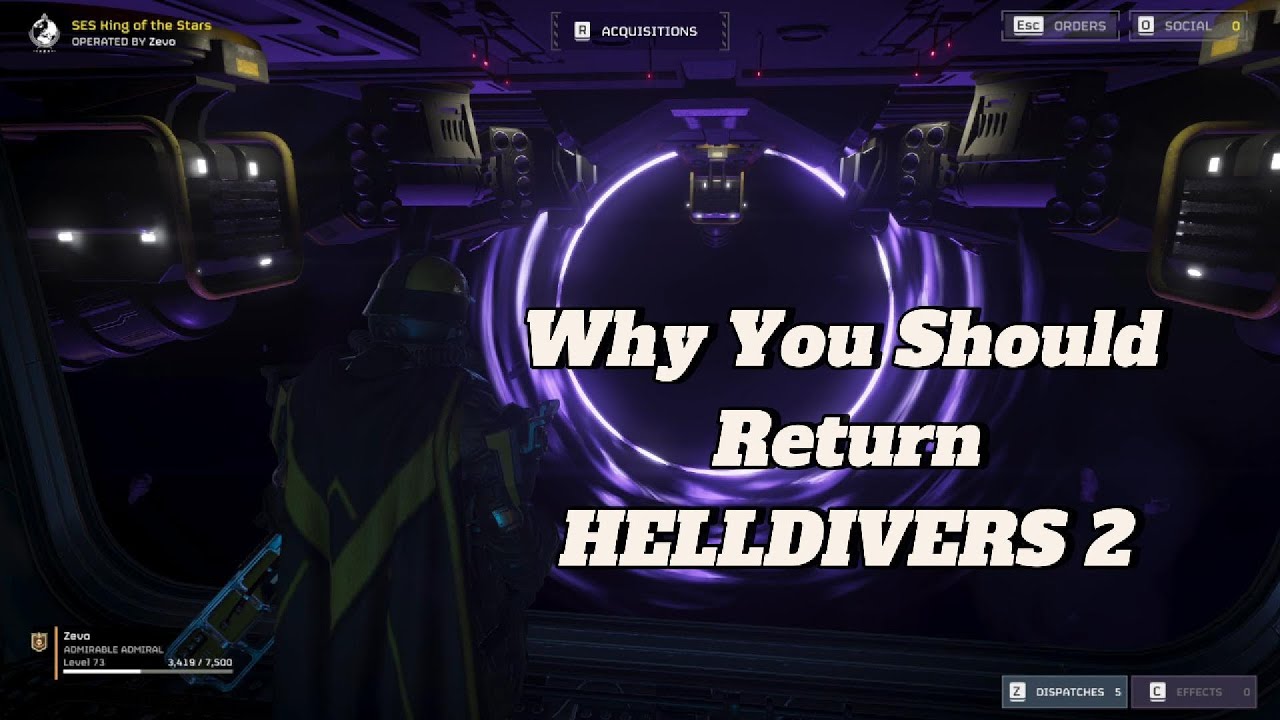 Why You Should Return: Helldivers 2 - YouTube