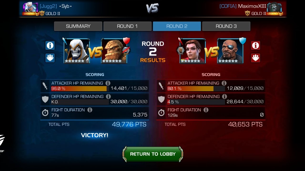 Rank 4 Taskmaster vs Thing | MCOC Battlegrounds | Brute Force - YouTube