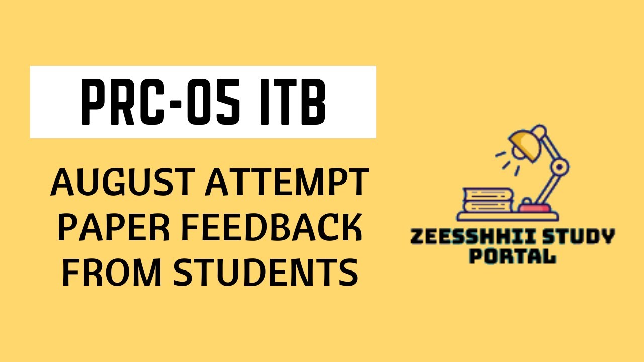 PRC 05 Introduction to Business Paper Feedback | August Attempt 2022 ...