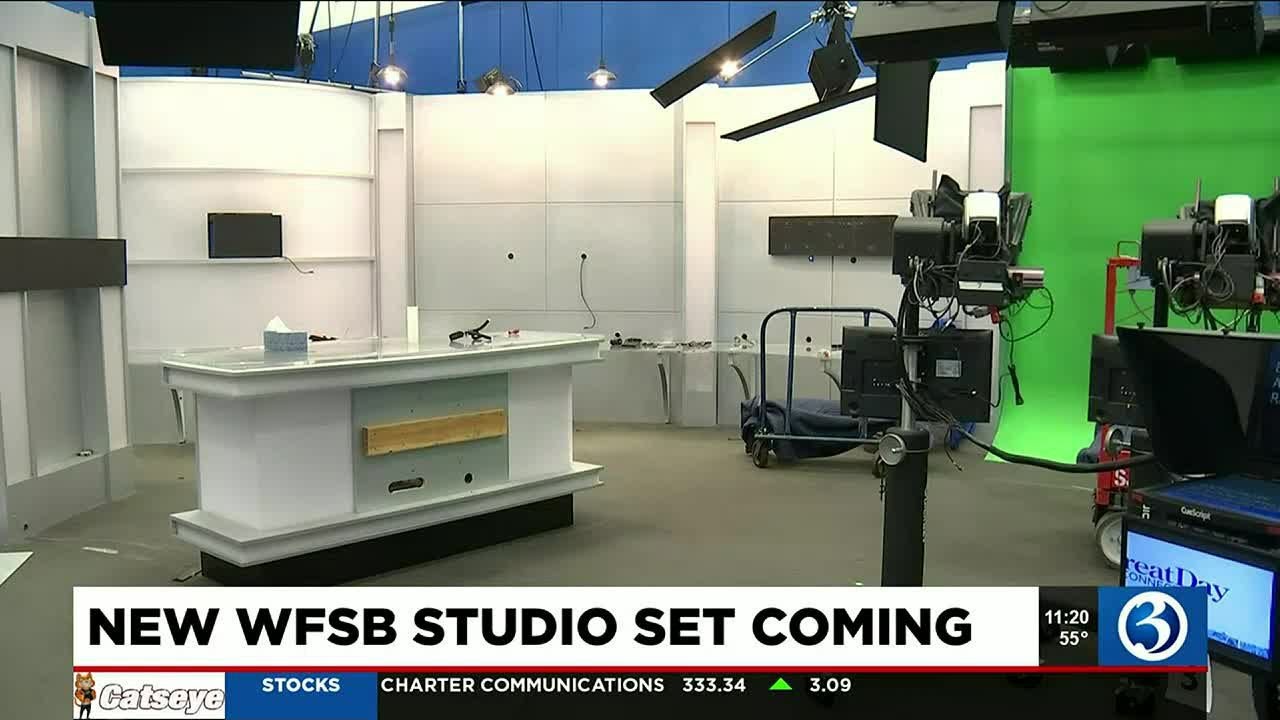 WFSB studio gets an upgrade! - YouTube