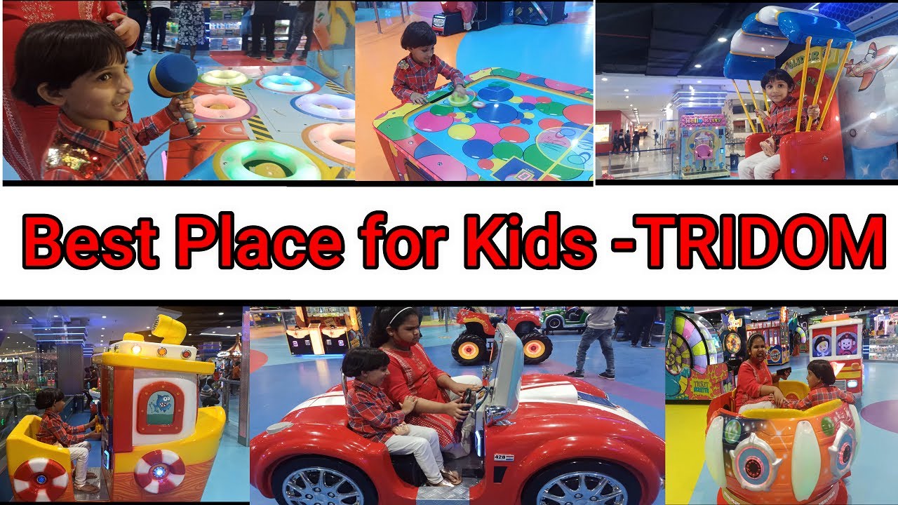 Best place for kids | Tridom Play Zone | Sarath City Capital Mall ...
