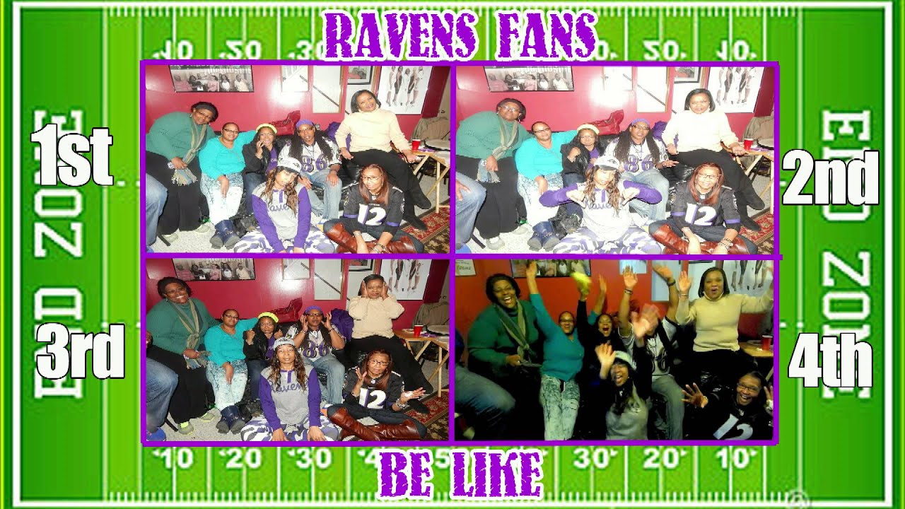 Raven Fans Reactions - YouTube