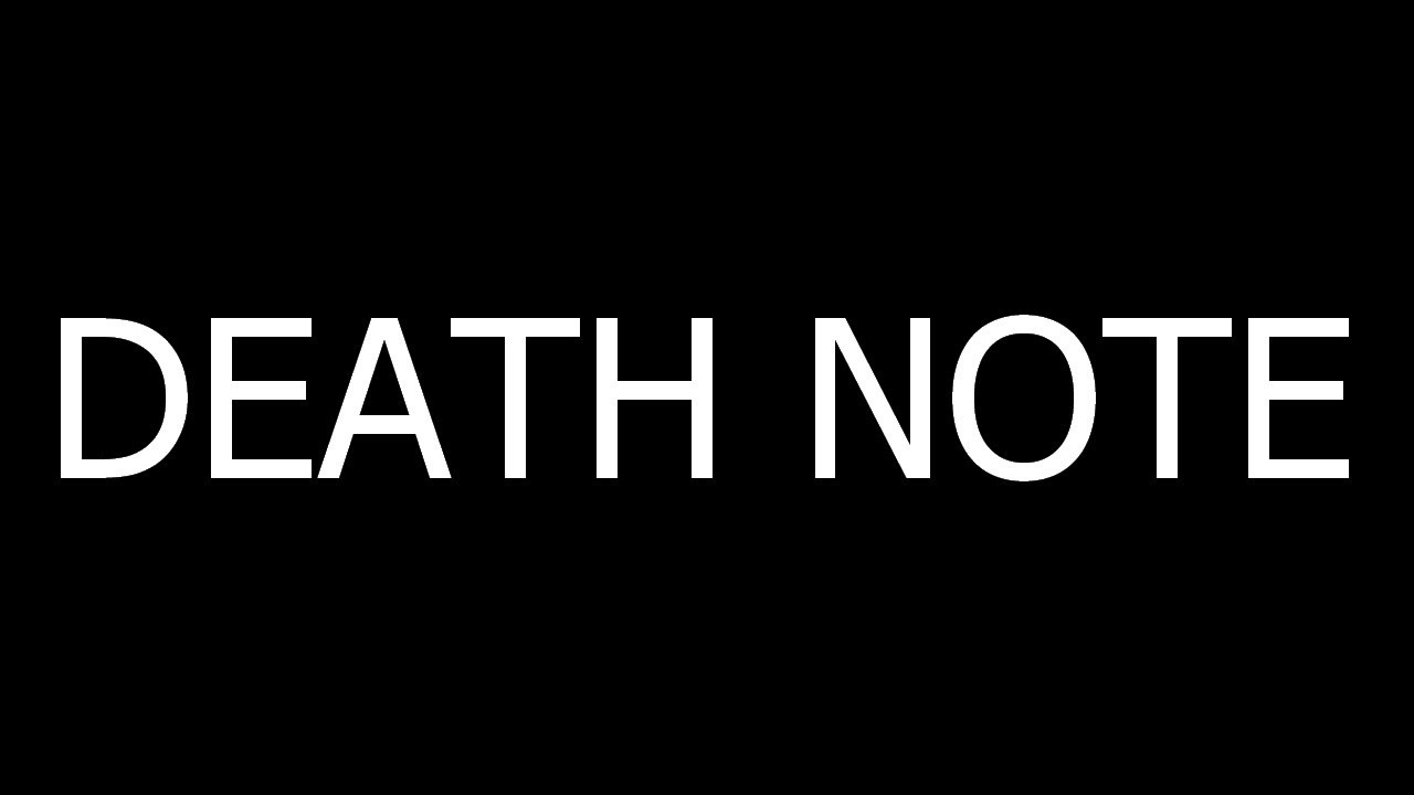 DEATH NOTE - real trailers. - YouTube