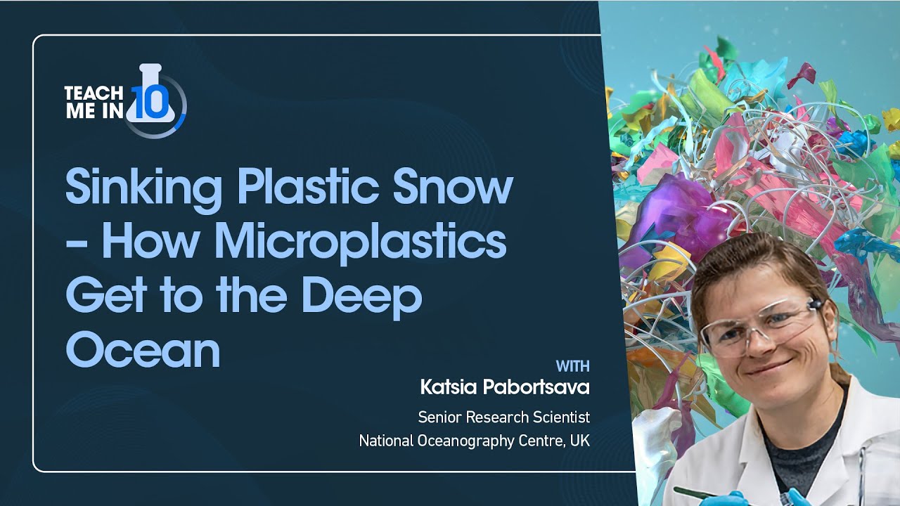 Sinking Plastic Snow – How Microplastics Get to the Deep Ocean - YouTube