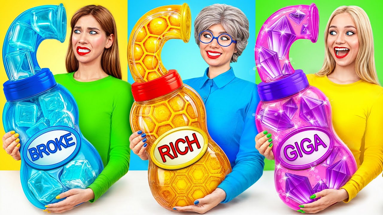 Sfida Di Cucina — Ricco vs Spiantato vs Nonna | Situazioni Alimentari ...