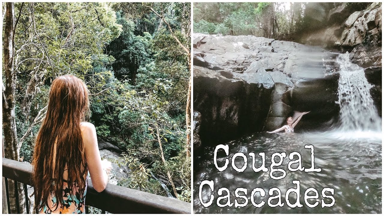 Cougal Cascades and sliding down waterfalls on the GoPro Hero 7 Black ...
