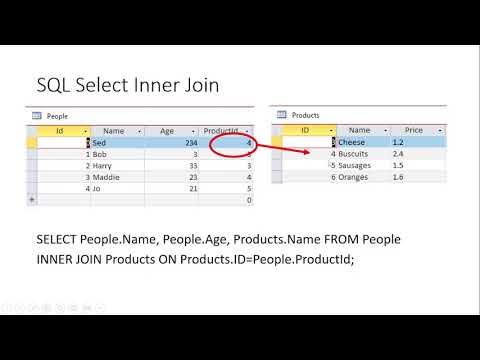 11 Quick wins: SQL Select INNER JOIN - YouTube