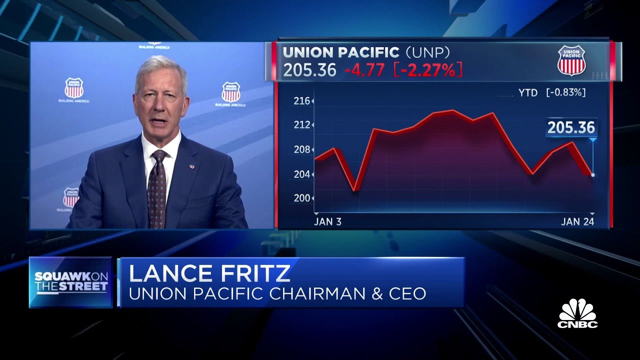 Union Pacific CEO breaks down fourth-quarter earnings and railroad ...